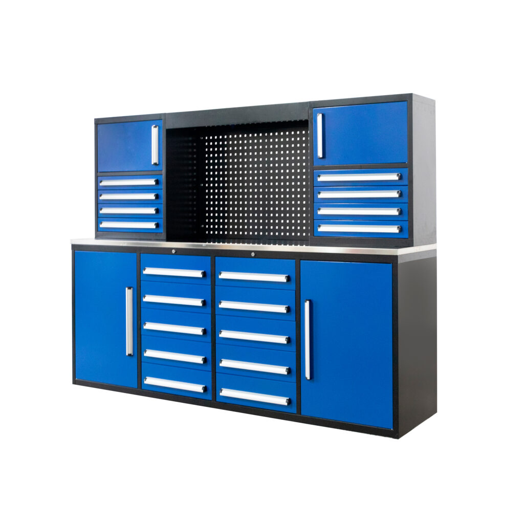 7FT-18D-4C Workbench Cabinet