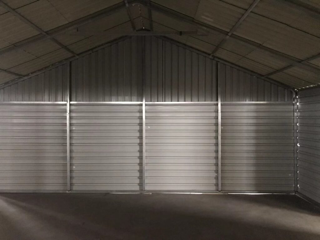 Heavy Duty 21FT×19FT Double Garage Metal Shed