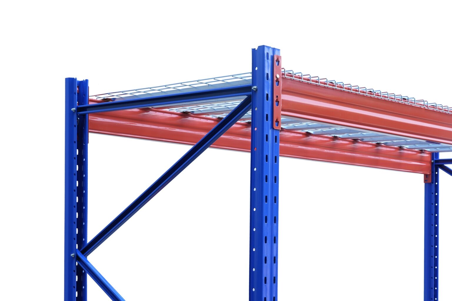 Heavy-Duty Pallet Rack 120” W×48”D×120”H