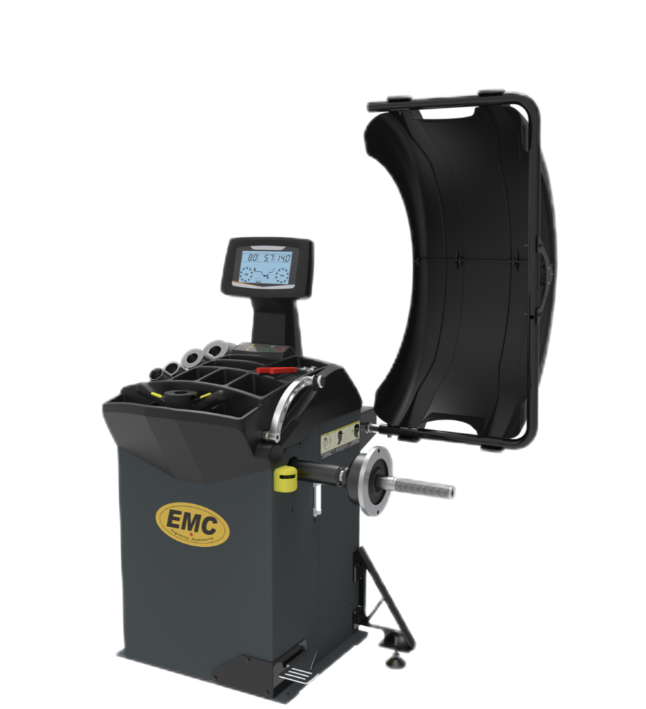 Wheel Balancer With LCD Screen, Sonar, Laser and Electronic Brake